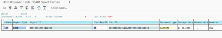 Destructing data with different retention periods in SAP ILM
