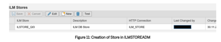 A quick guide to configuring SAP ILM store for HANA database